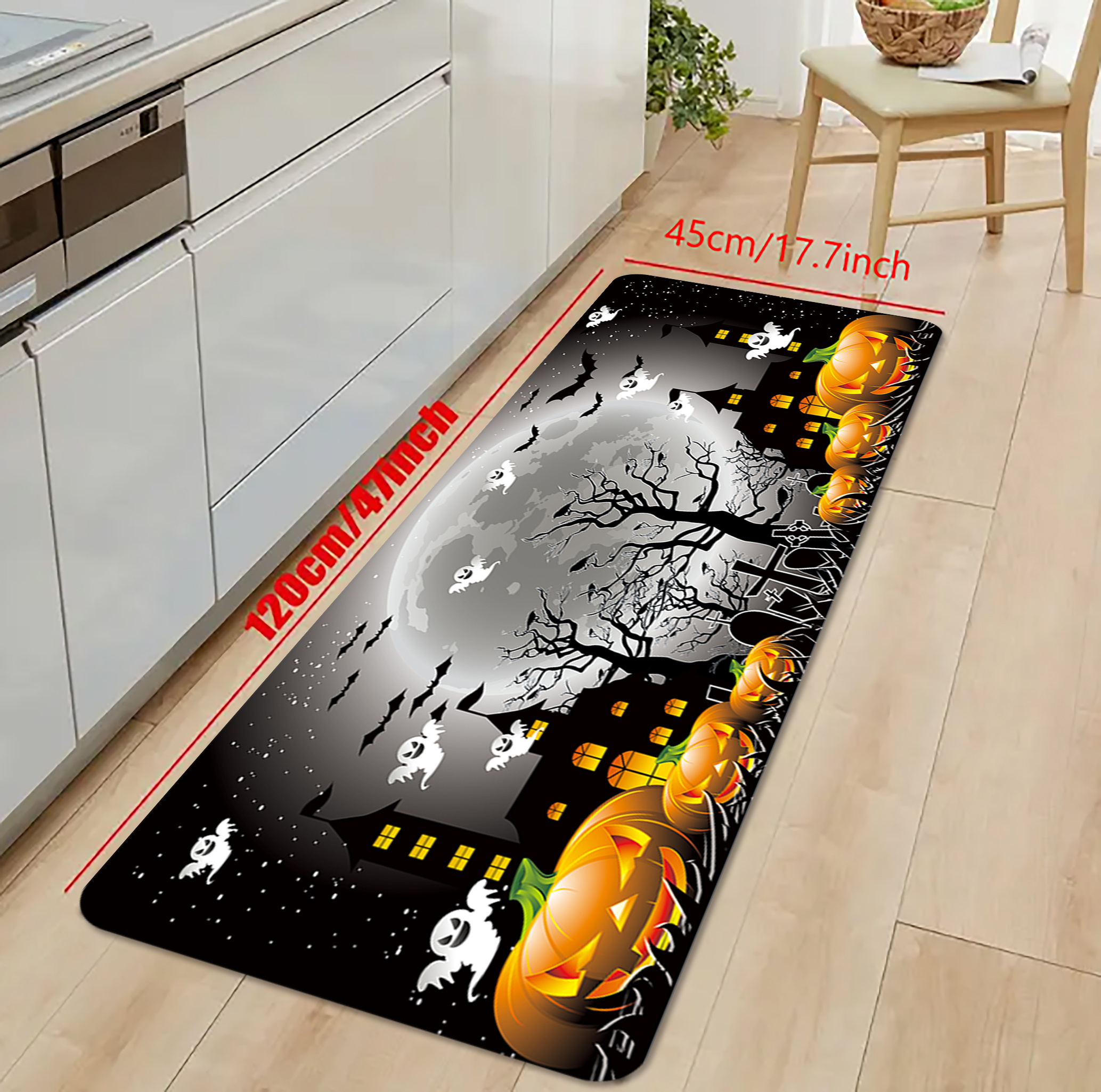 Non slip Flare Velvet Foot Pad Perfect Halloween Bedroom - Temu Norway