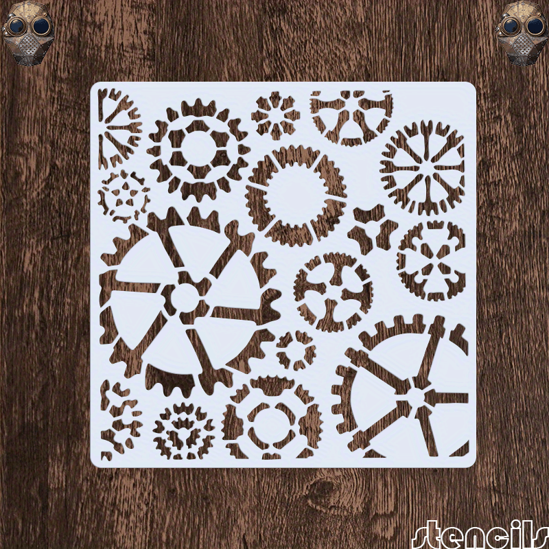 Watch Wheel Stencil Rudder Stencil Reusable Leaking Stencil - Temu ...