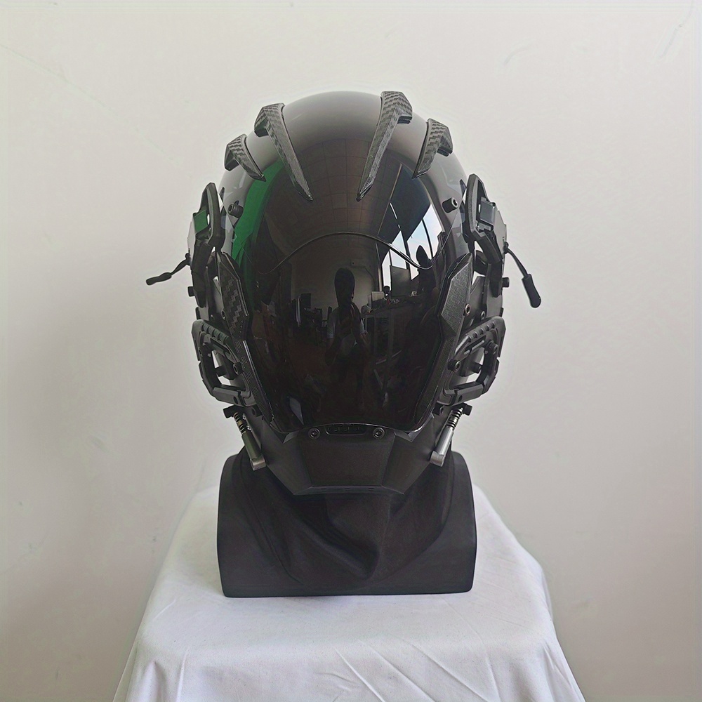 Cyberpunk Mask Trendy Full Face Mask Cool And Handsome Halloween Mask ...