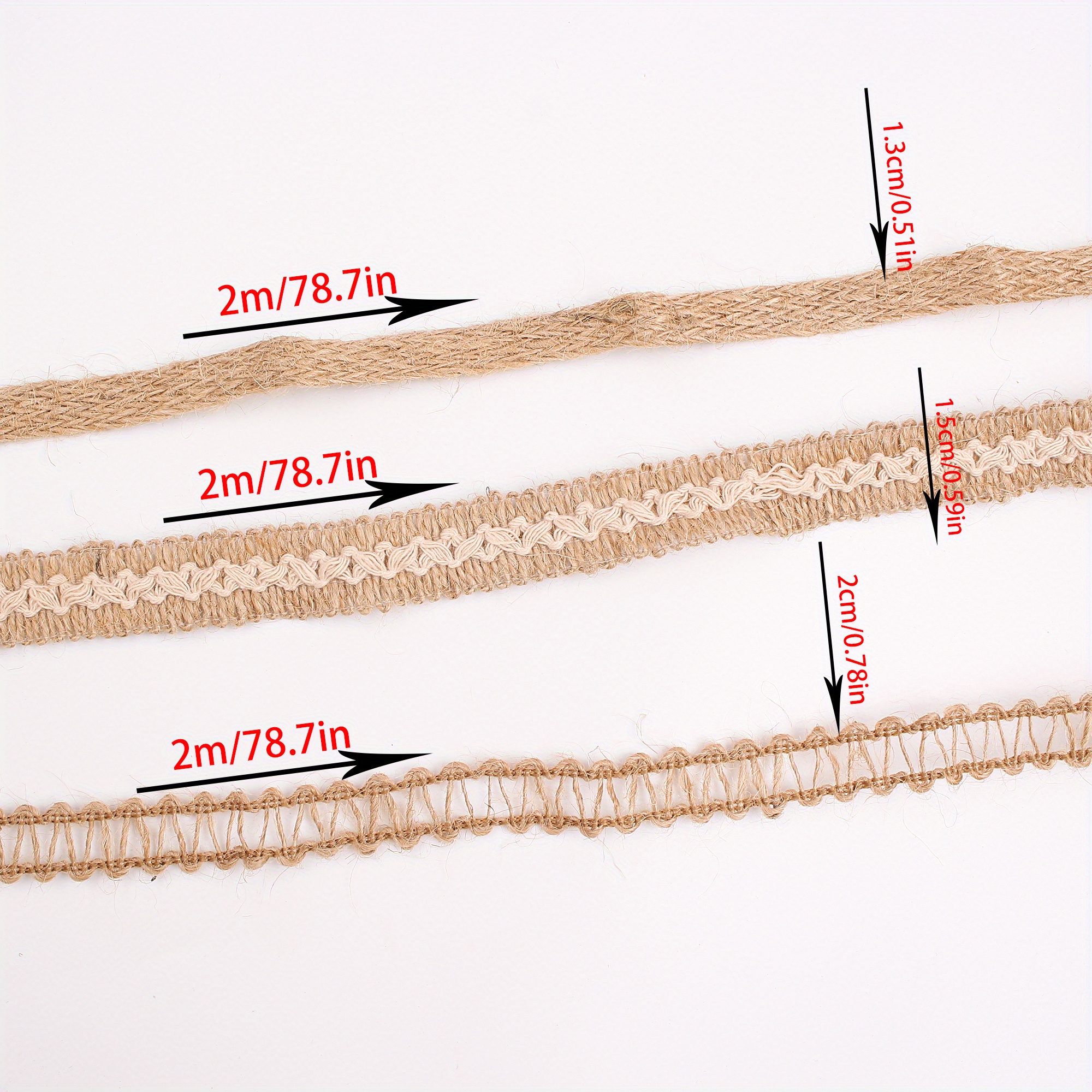 Jute Rope Macrame Webbing Diy Handmade Decorative Jute Rope - Temu