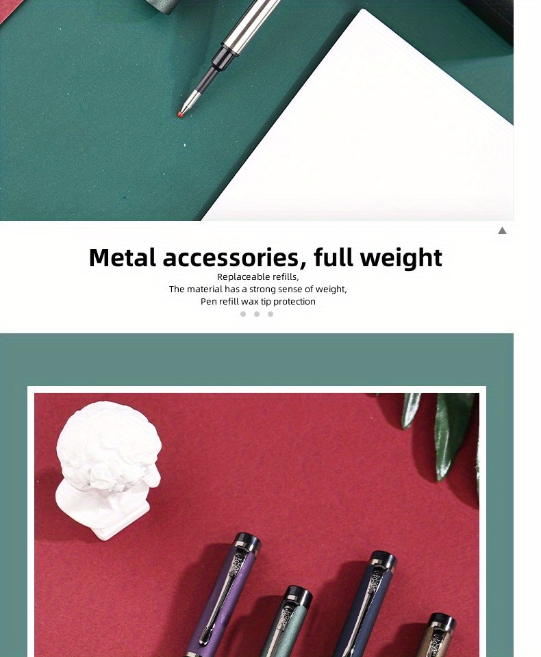 high end office signature pen 0 5mm pen metal gel pen business treasure ...