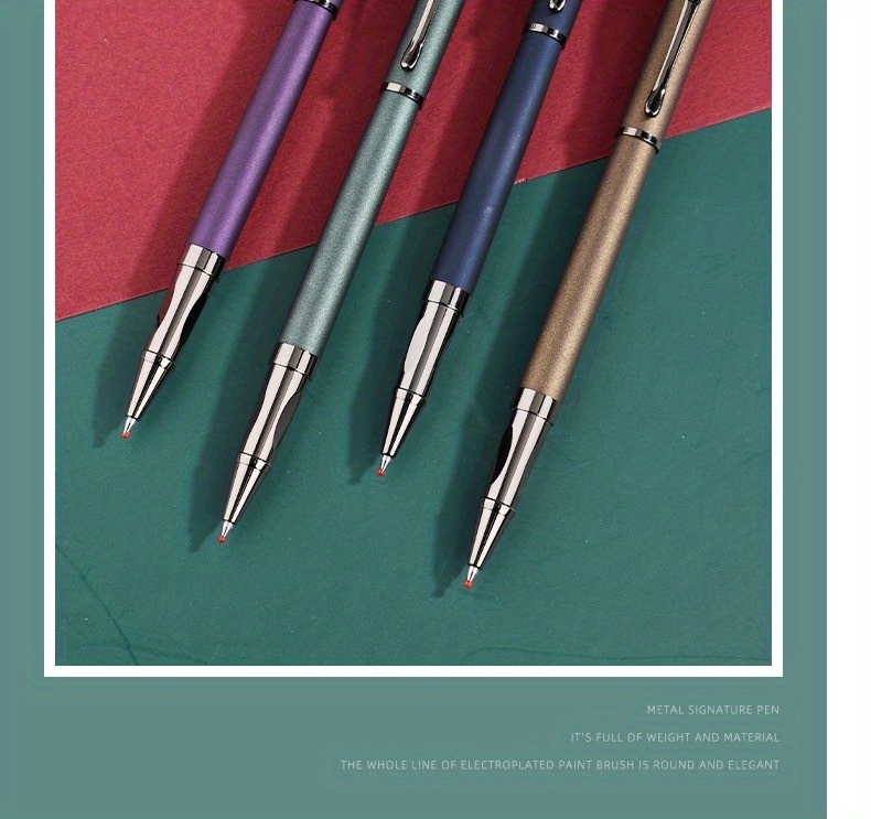 1 Stück -end-büro-unterschriftsstift 0,5 Mm Wasserstift -gelstift Geschäftsschatzperlenstift ...