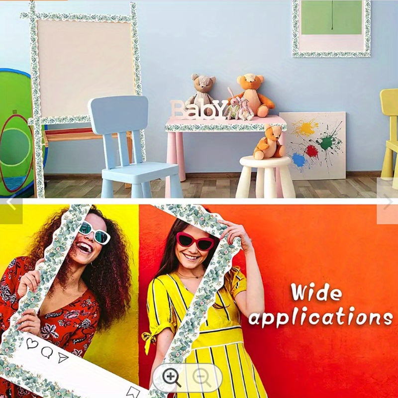 Colorful Borders Stickers Rainbow Confetti Border Trim - Temu