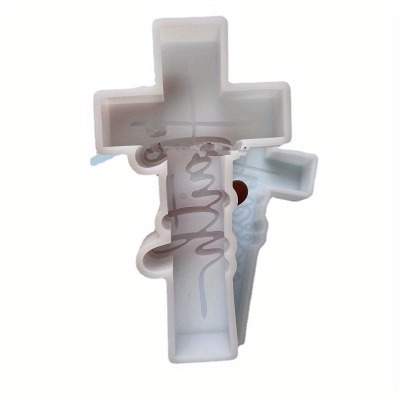 Car Aromatherapy Silicone Mold Cross Plaster Diffuser Candle - Temu