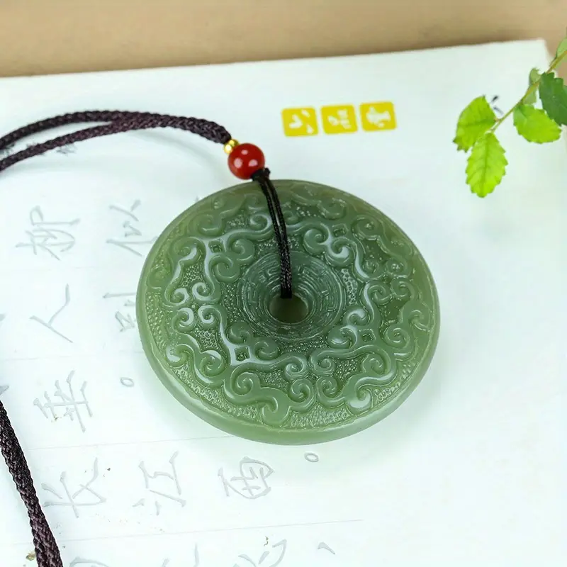 1pc 자연적인 비노석 패션 비노석 안전 버클 펜던트 목걸이 남성 및 여성을 위해 Temu Republic Of Korea