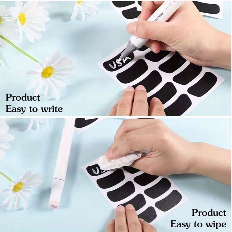 Waterproof Black Adhesive Eye Patches Washable Bottle Jar - Temu United