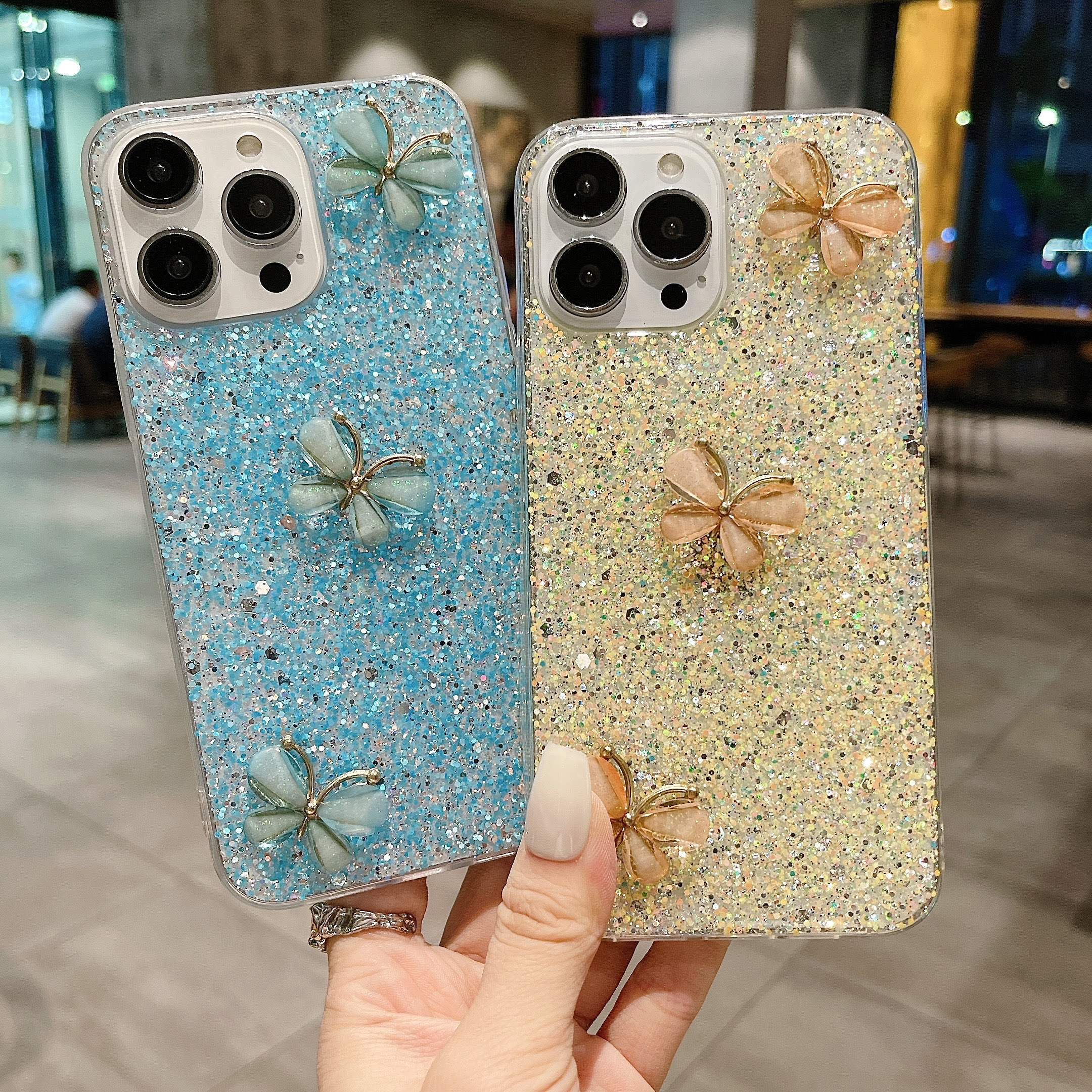 High Flash Tpu Thickened Material Phone Case Suitable Iphone - Temu Norway