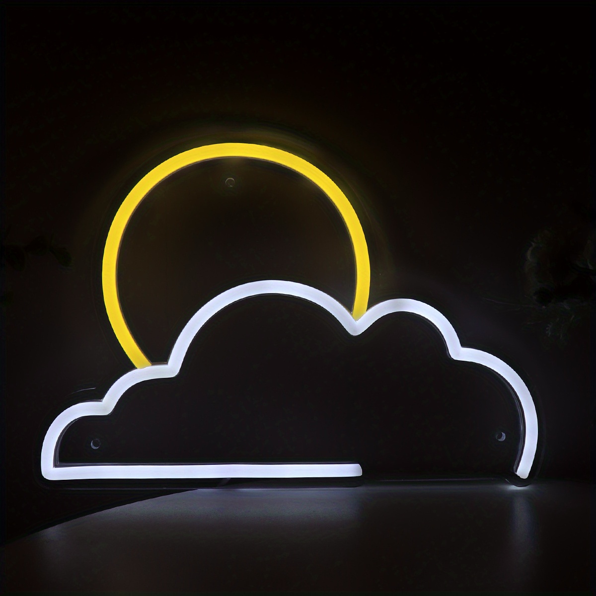 Led Neon Sign Add A Magical Cloud Sun Room Shop Party! - Temu