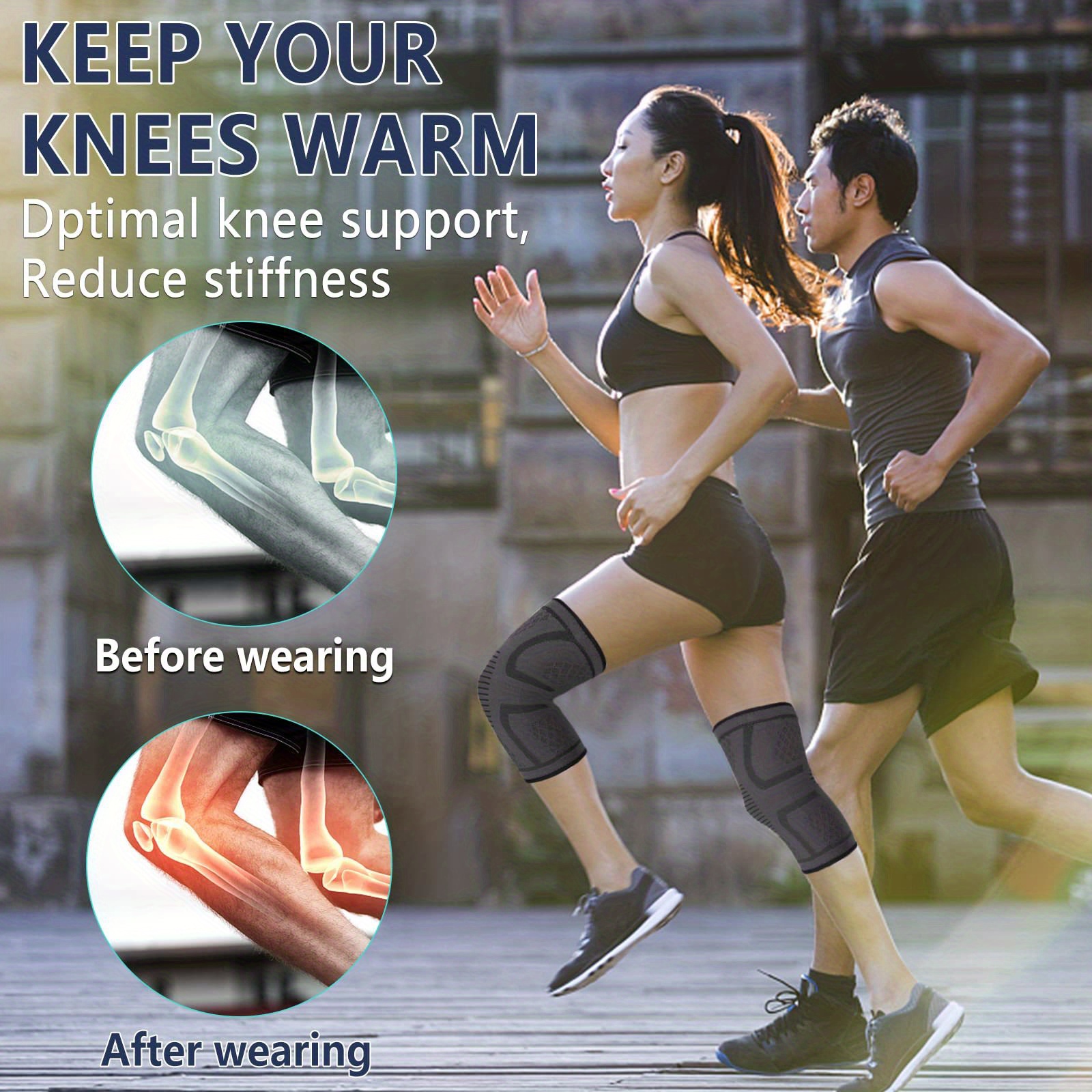 Knee Braces Knee Pain Women Men Knee Brace Knee Pain Set - Temu