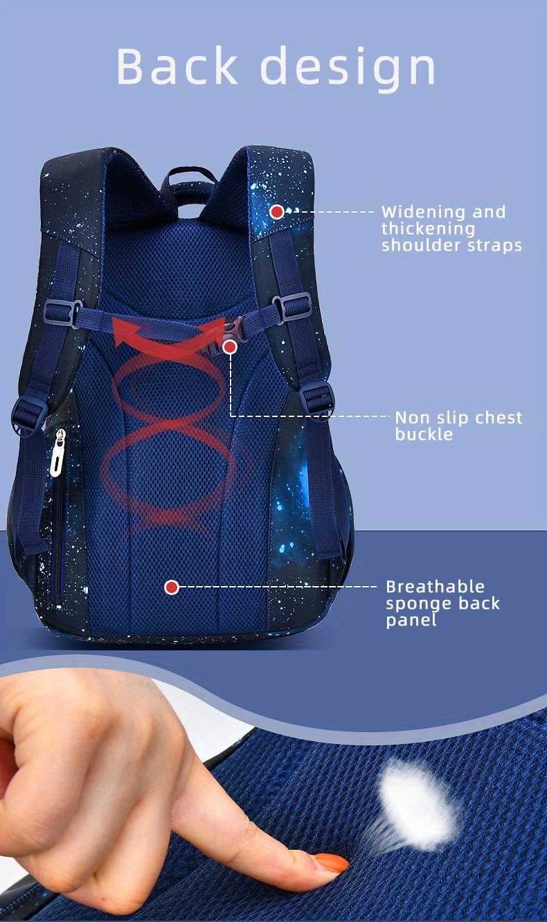 New Sporty Style Backpack Anti Splashing - Temu Ireland