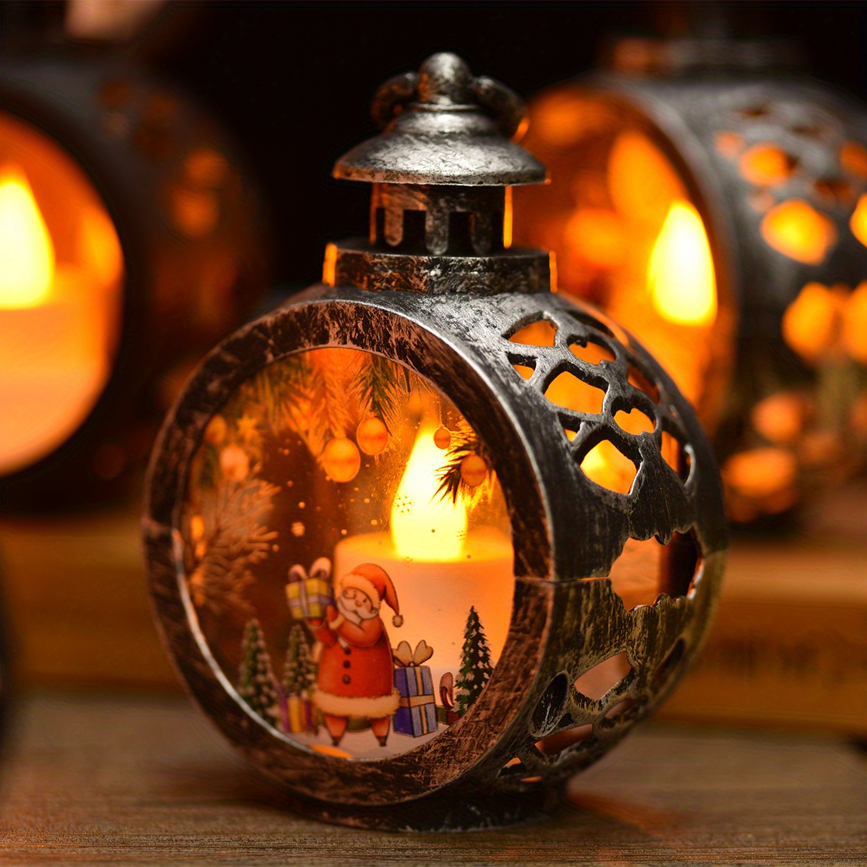 Christmas Festive Lights 3 Aaa Battery Powered Batteries Not Included ...