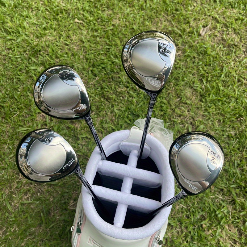 Golf Fairway Woods 3#5#7#9# Sr Flex Graphite Shaft Headcover - Temu ...