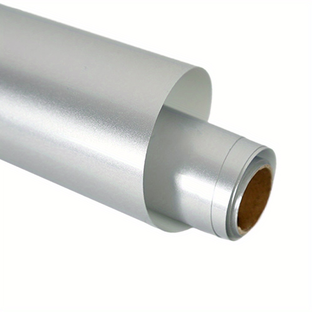 12 X 5ft Pu Soft Metal Vinyl Heat Transfer Vinyl For T Shirt Iron On ...