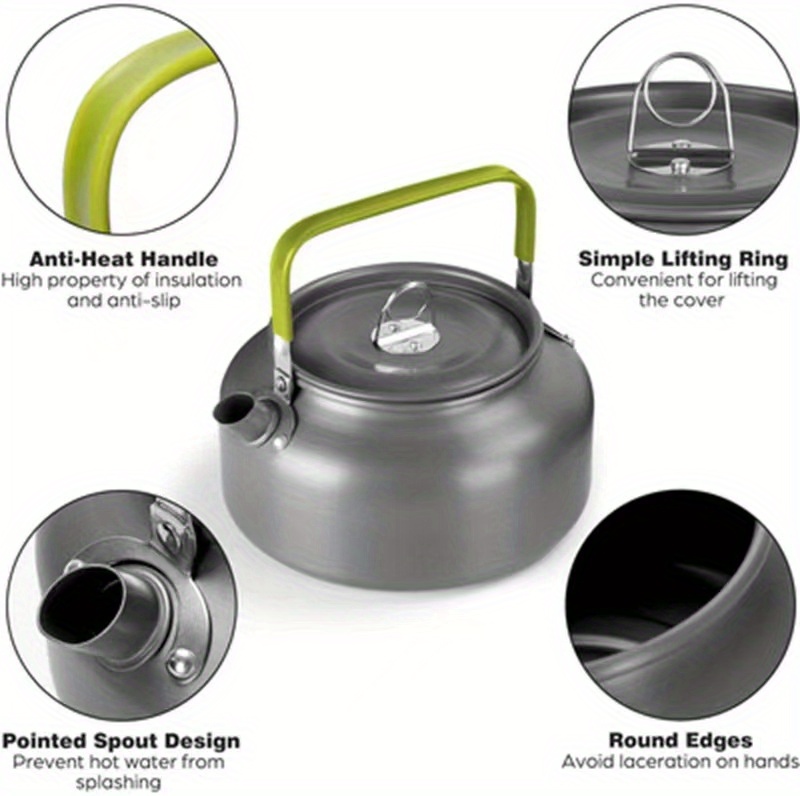 Camping Outdoor Cookware Portable Combination Set Pot/ - Temu