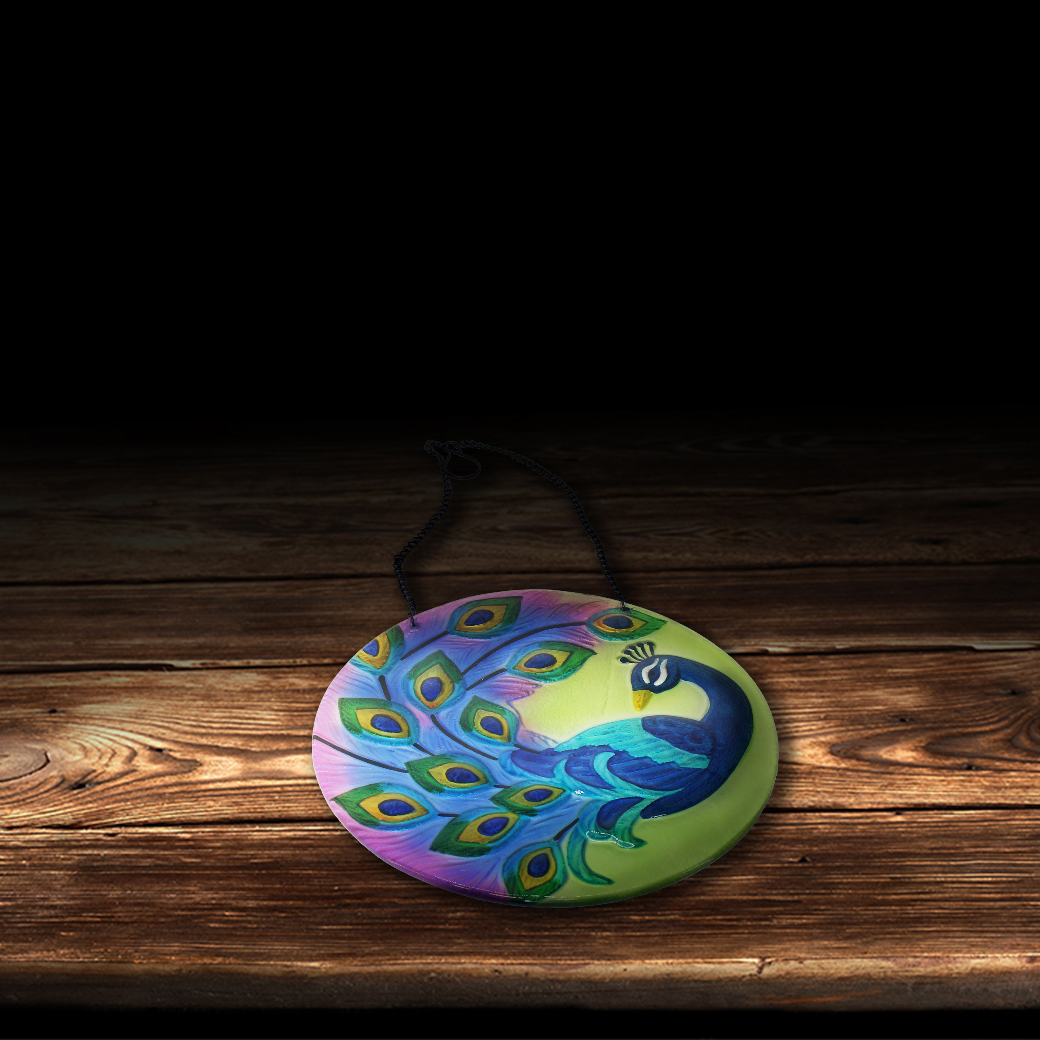 Hanging Glass Bowl Pattern Bird Feeder Birdbath - Temu