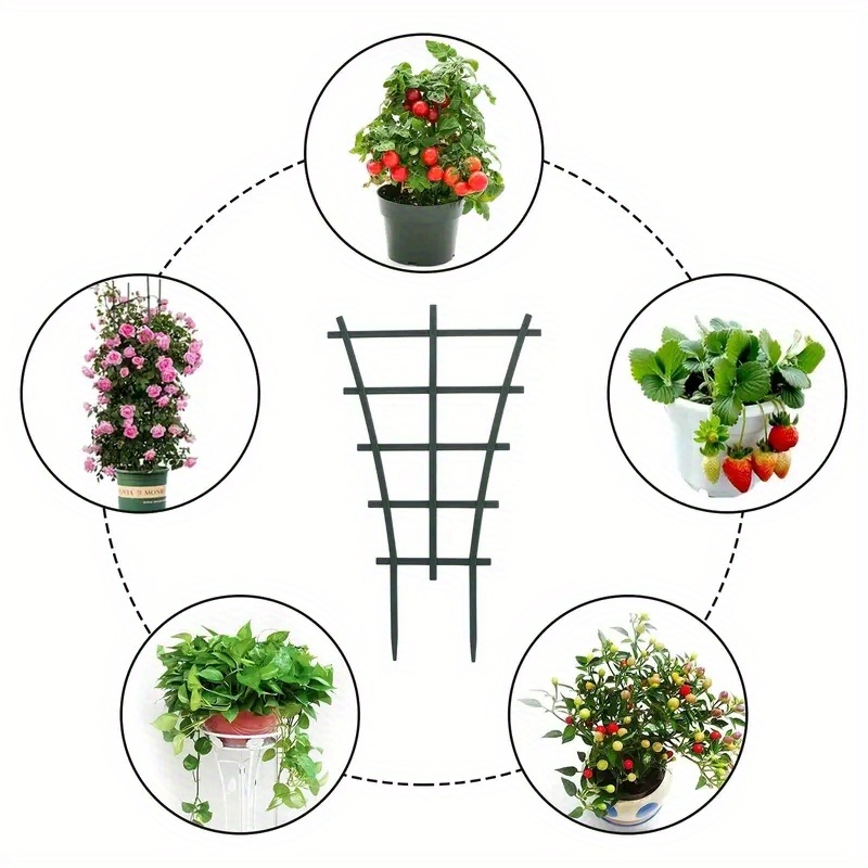 Plastic Garden Trellis Climbing Plants Stackable Plant - Temu