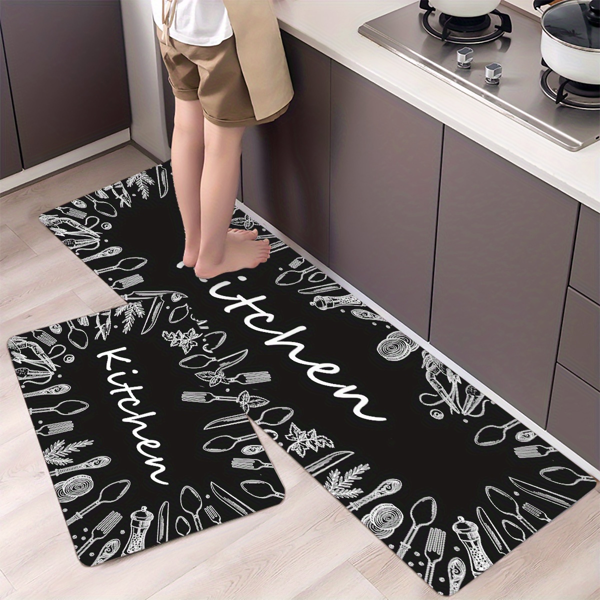Anti fatigue Kitchen Mat: Anti slip Absorbent Washable - Temu United ...