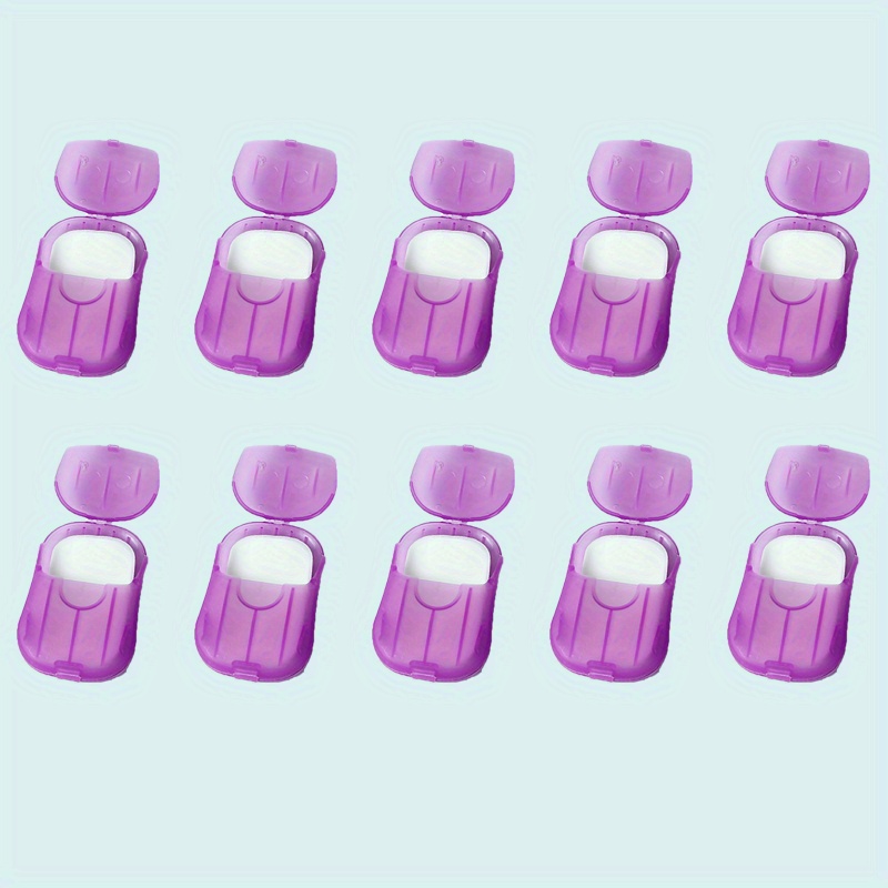 Portable Scented Soap Sheets Travel Indoor Outdoor Camping - Temu ...