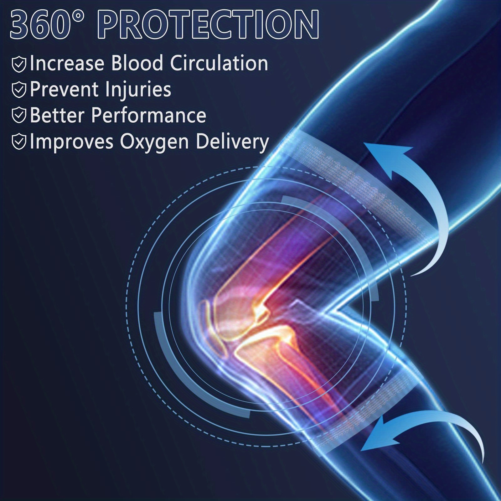 Knee Braces Knee Pain Women Men Knee Brace Knee Pain Set - Temu