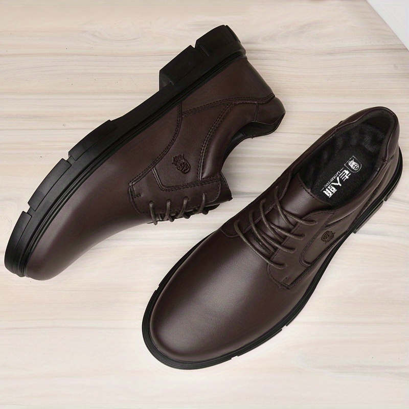 Men's Dress Shoes Laorentou Wear resistant Formal Shoes - Temu Australia
