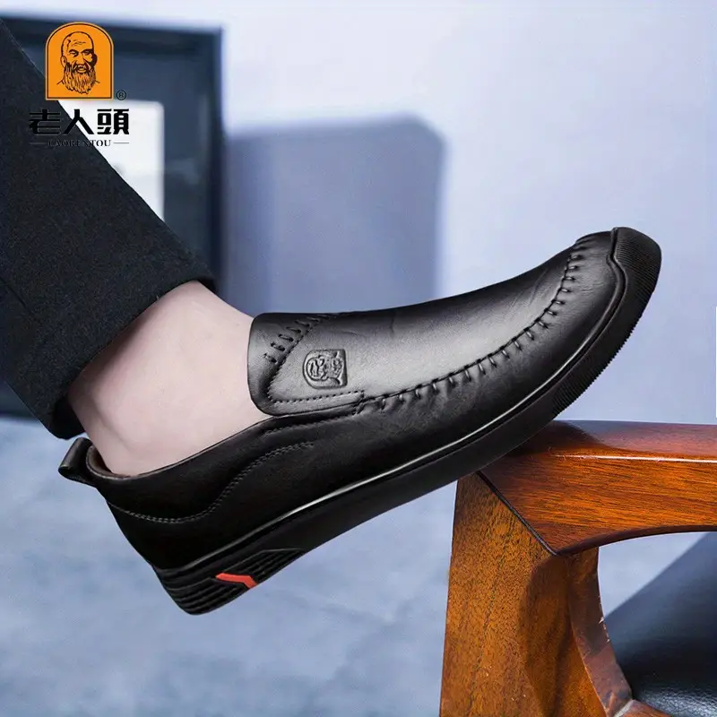 Laorentou Mens Comfortable Slip On Shoes Breathable Non Slip Temu