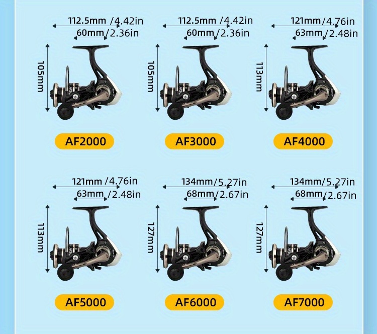 5.2:1 Gear Ratio Fishing Reel Stainless Steel Spinning Reel - Temu