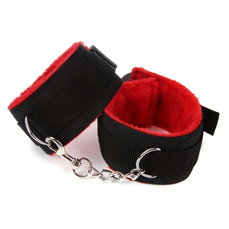 Webbed Plush Handcuffs Ankle Restraint Shackles - Temu