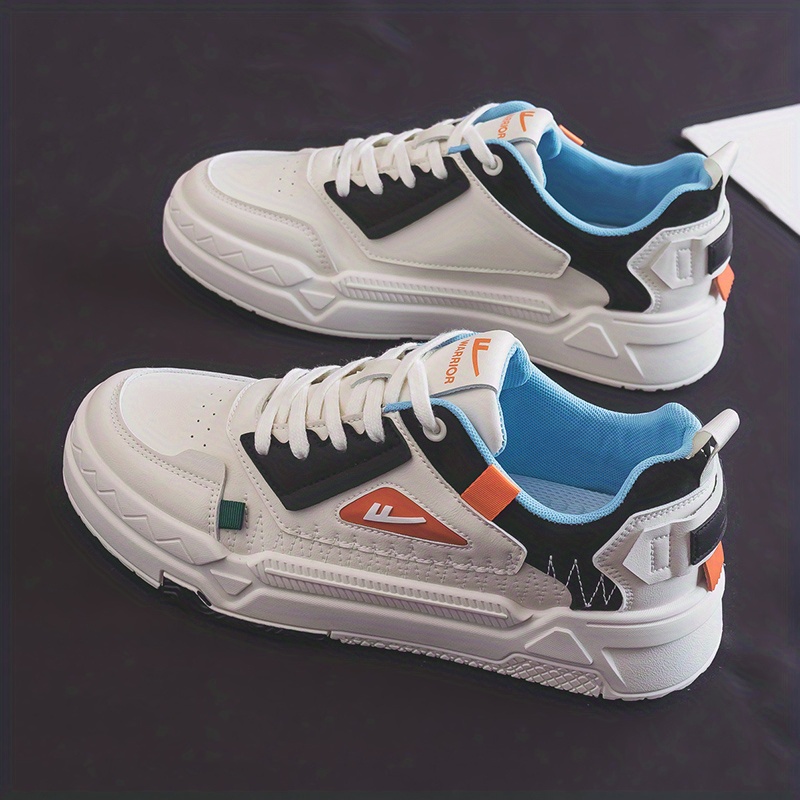 Warrior Skate Shoes Men s Trendy Color Block Design Shock - Temu Australia