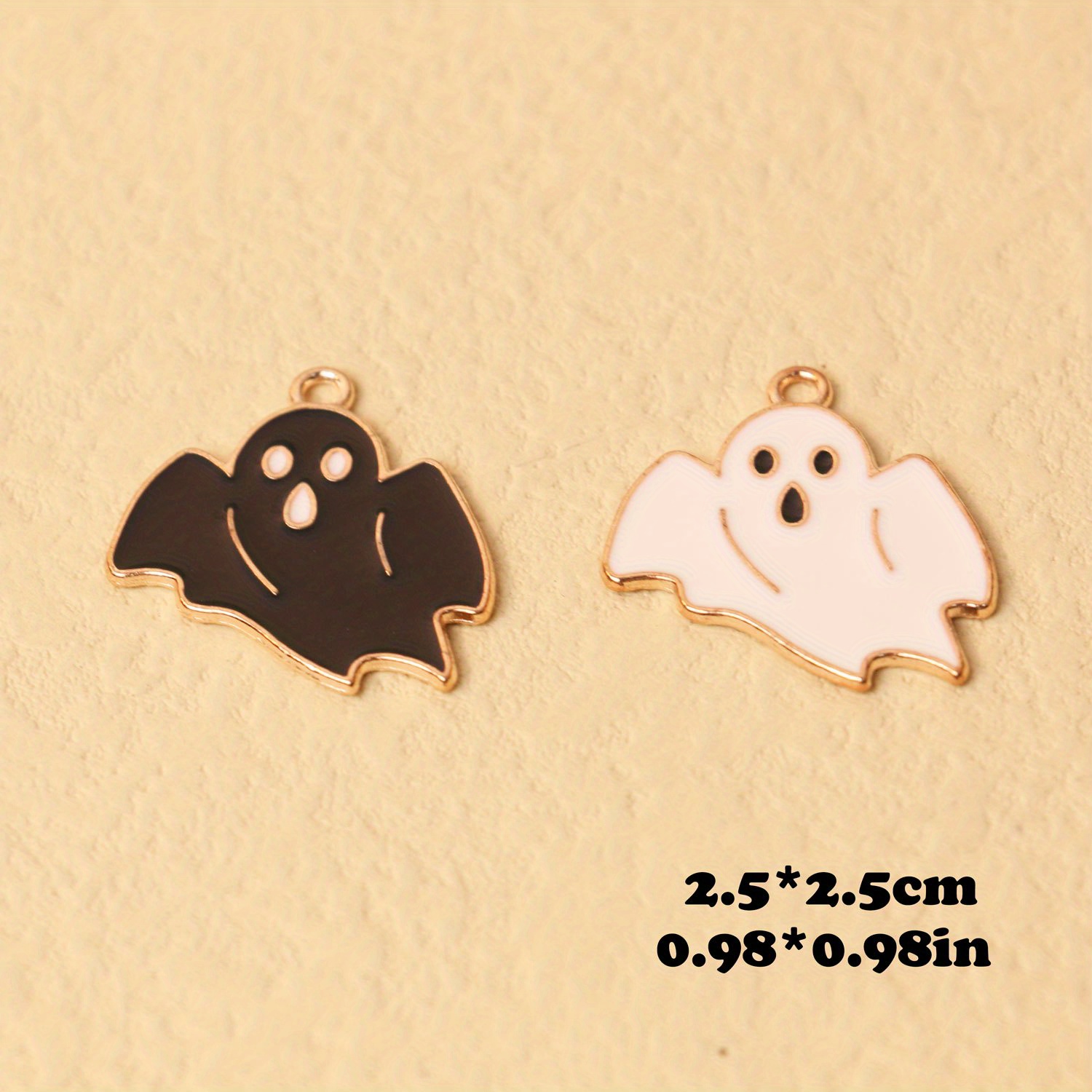 Ghost Drip Oil Alloy Accessories Halloween Ghost Simple - Temu New Zealand