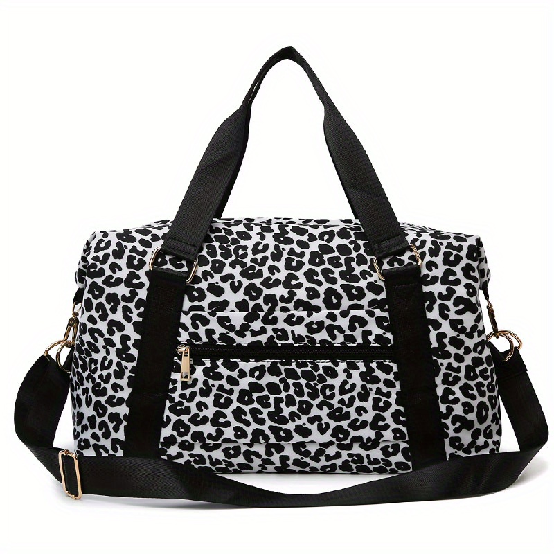 Stylish Animal Pattern Sports Handbag Large Capacity Travel - Temu