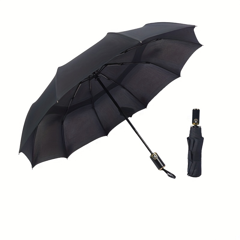 Double Layer Fully Automatic Umbrella Business Three Fold 10 - Temu ...