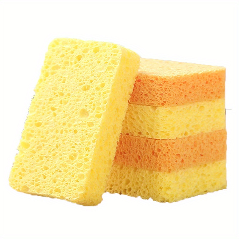 Wood Pulp Food Grade Dishwashing Sponge Wipe Thicken - Temu United Kingdom