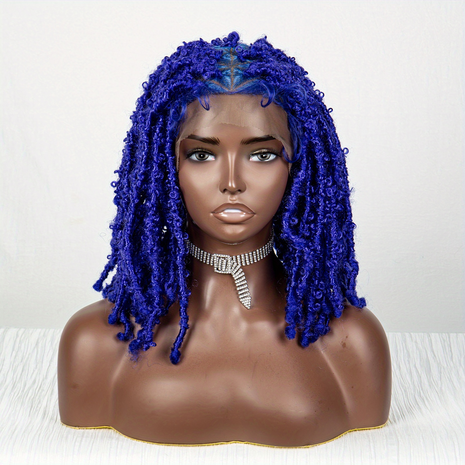 Full Lace Butterfly Locs Crochet Hair Wigs Distressed Faux - Temu United