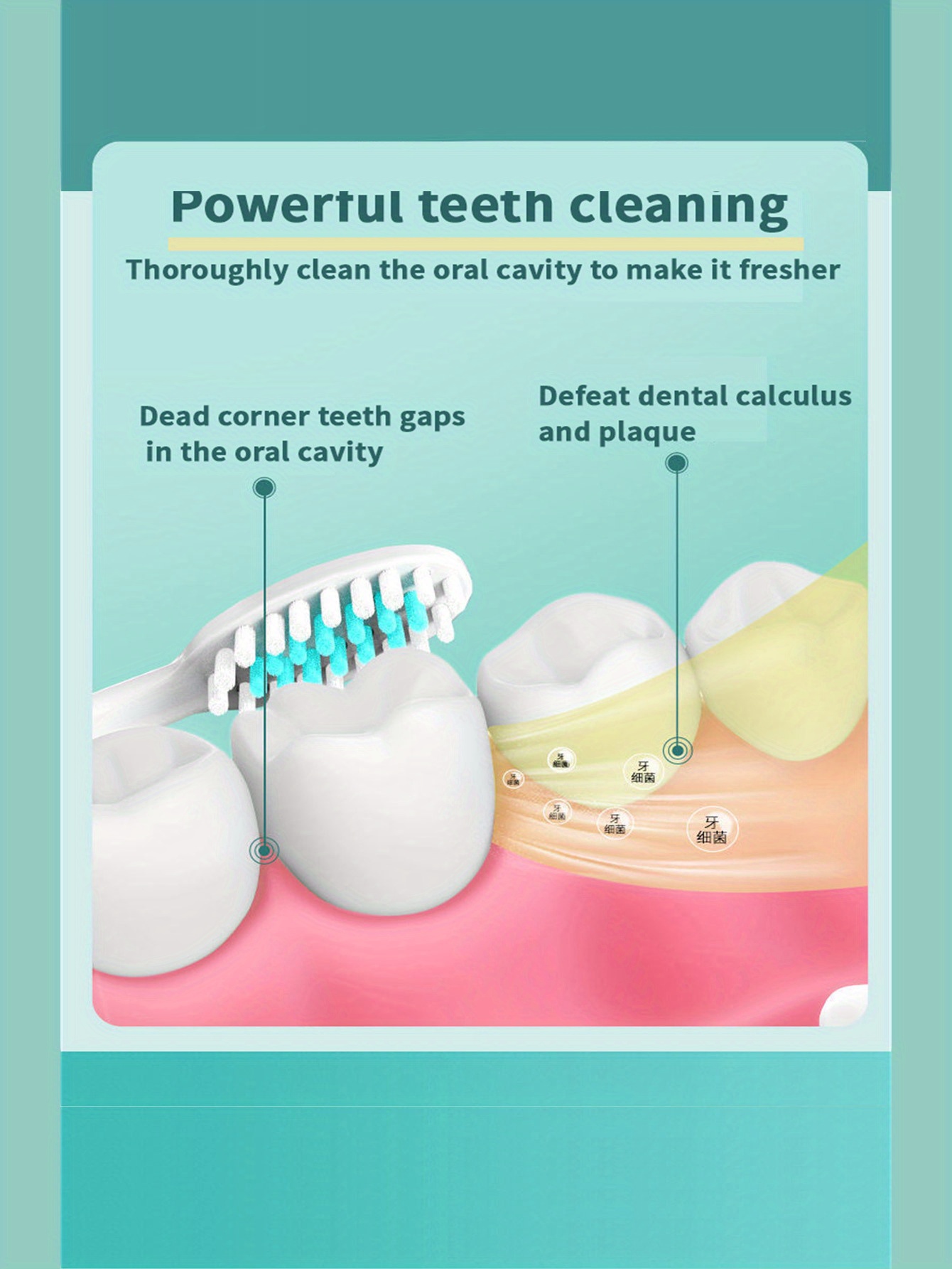 Adult Electric Toothbrush Green ( 8 Brush Heads) Soft - Temu Norway