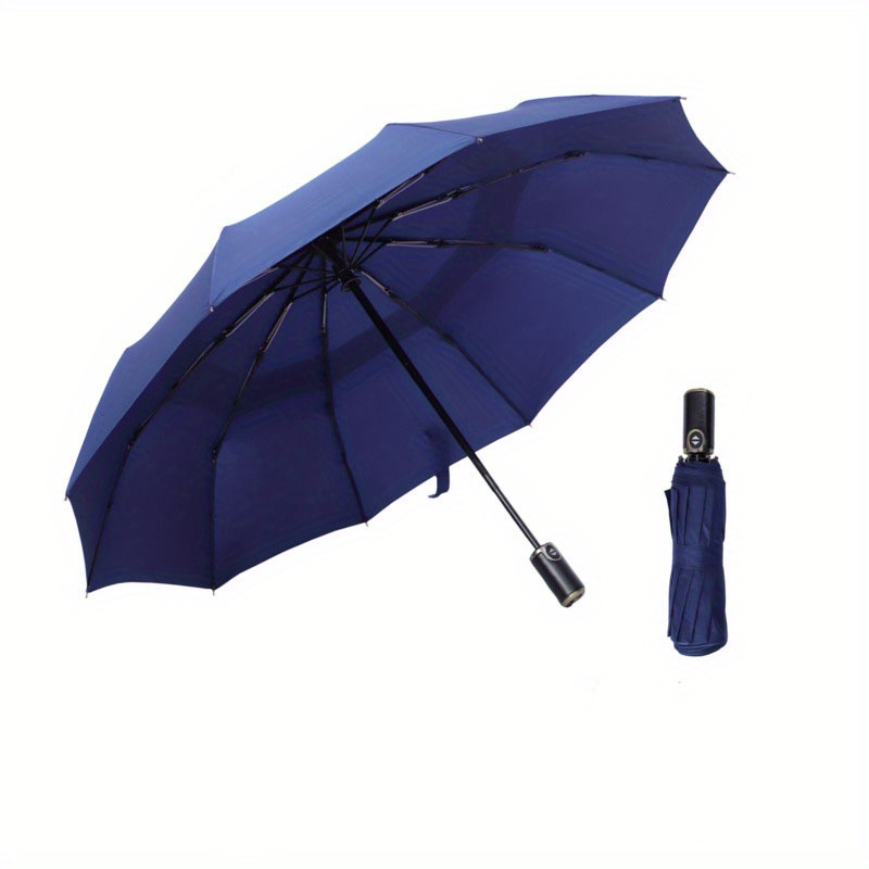 Double Layer Fully Automatic Umbrella Business Three Fold 10 - Temu ...