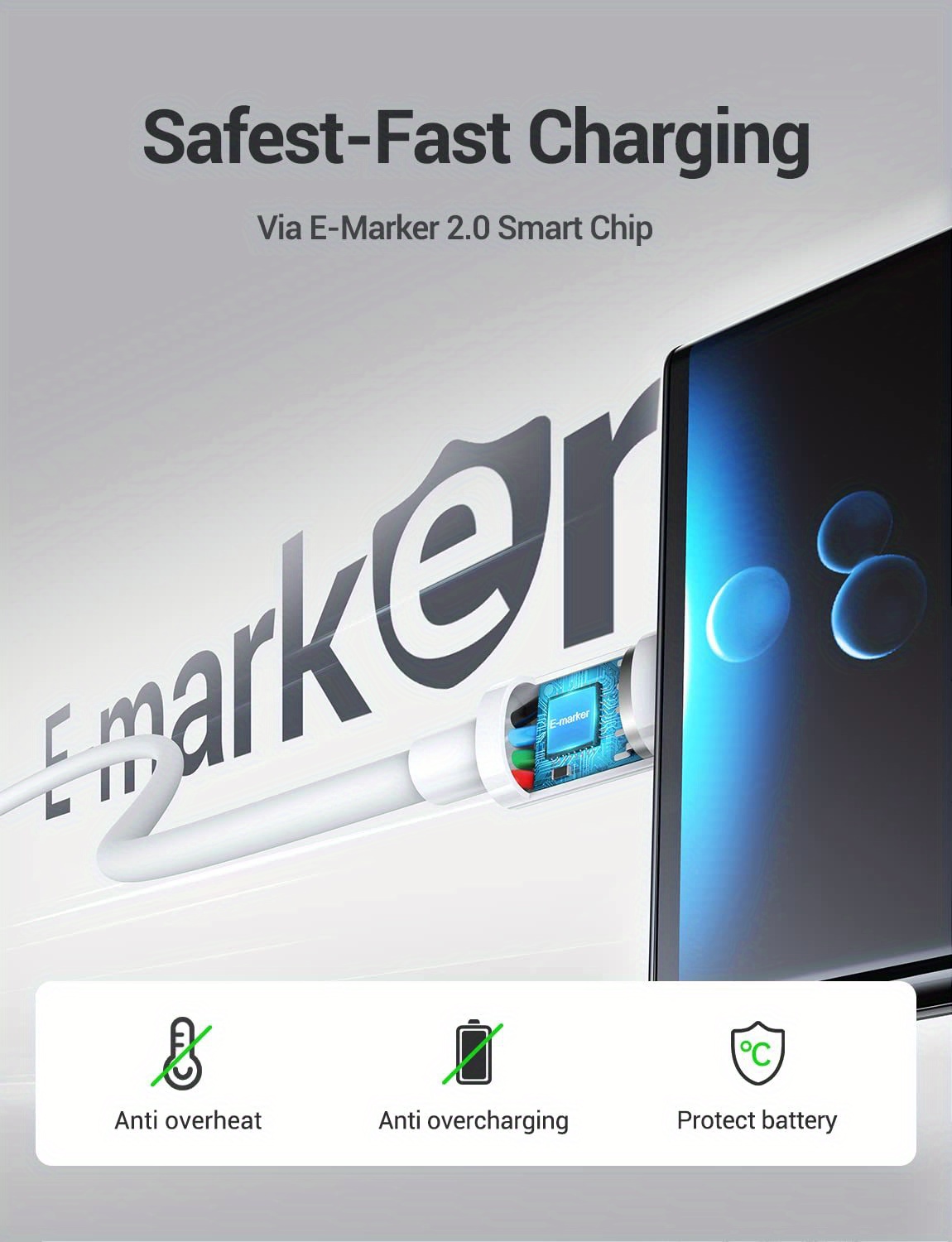 Usb C Cable Suitable Fast Charging Usb C Usb C Temu