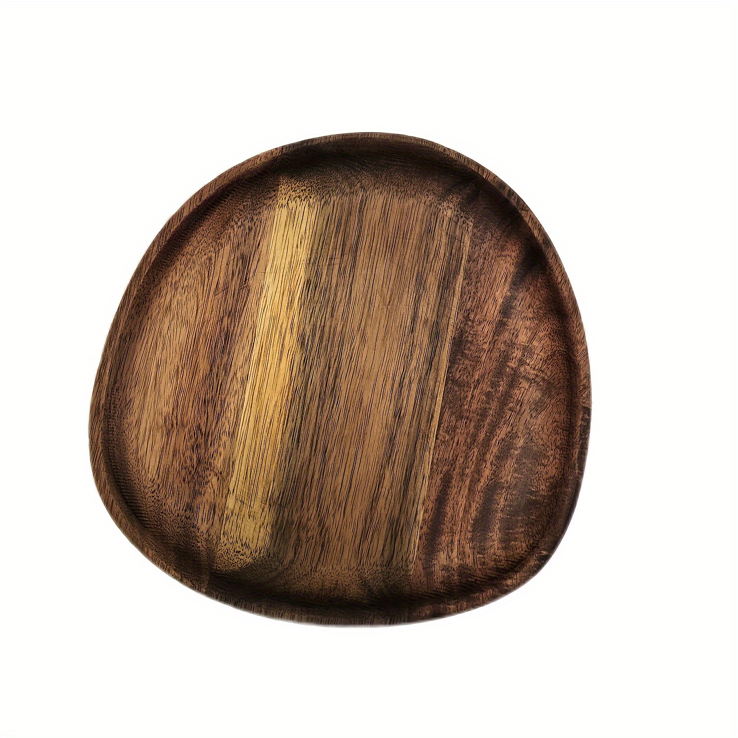 Wooden Bread Tray Storage Organizer Acacia Wood Oval Serving - Temu ...