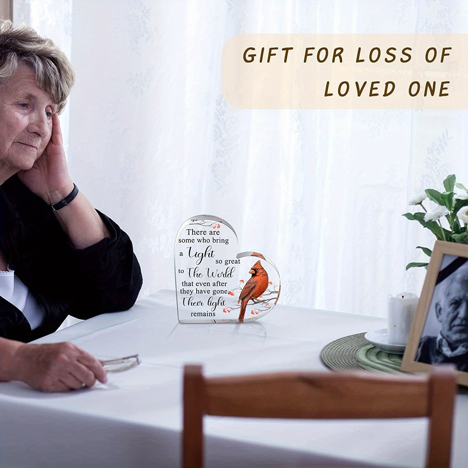 Red Gifts Sympathy Gifts Memorial Gift Loss - Temu