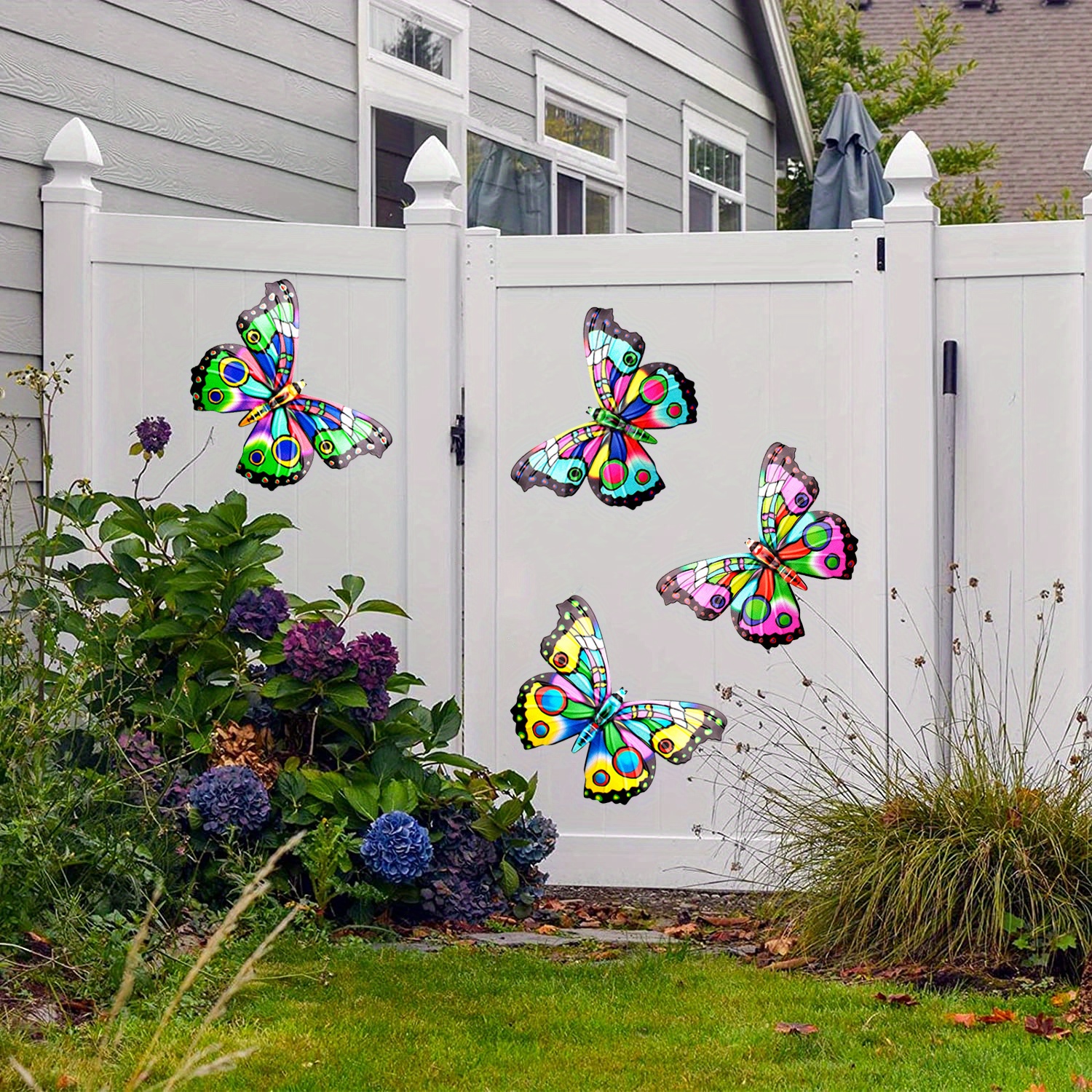 3d metal butterfly wall decor metal butterfly hanging decor - Temu ...