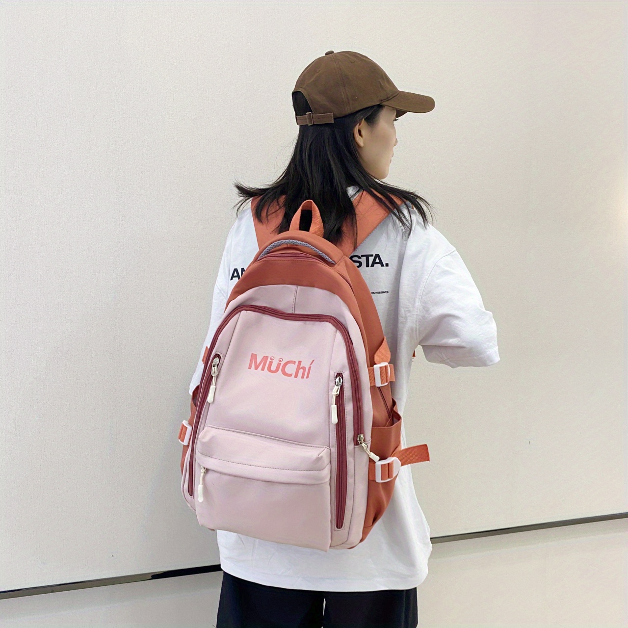 Fashion Simple Casual Student Versatile Backpack Large - Temu Australia