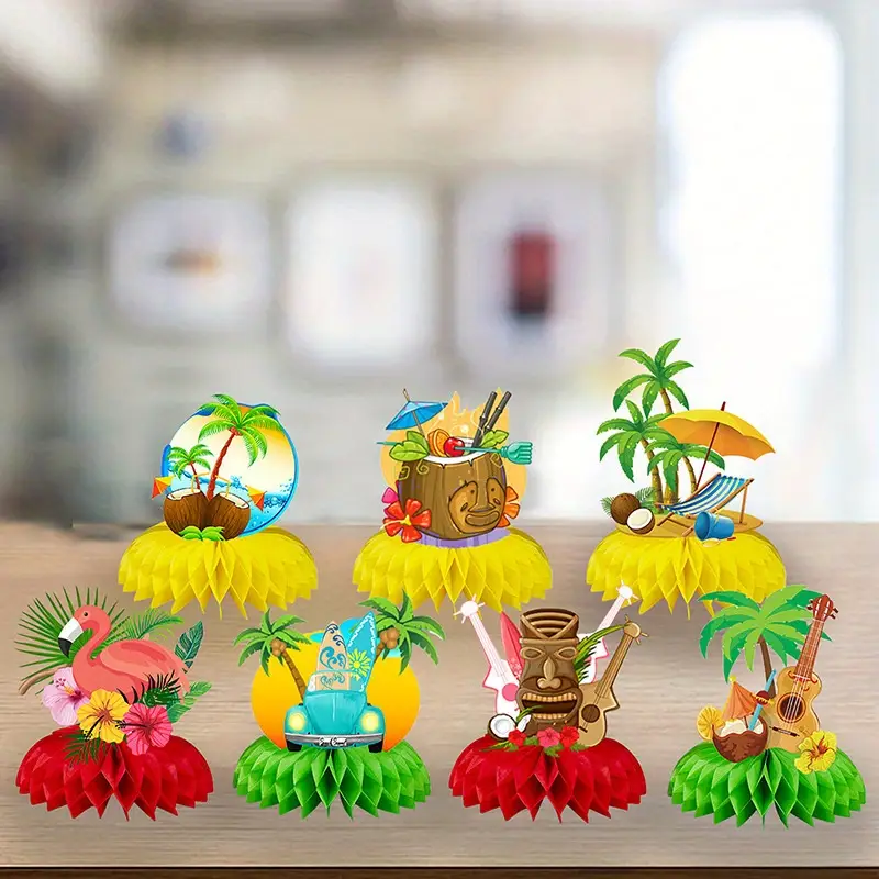 Summer Honeycomb Centerpieces Summer Themed Beach Party Temu United