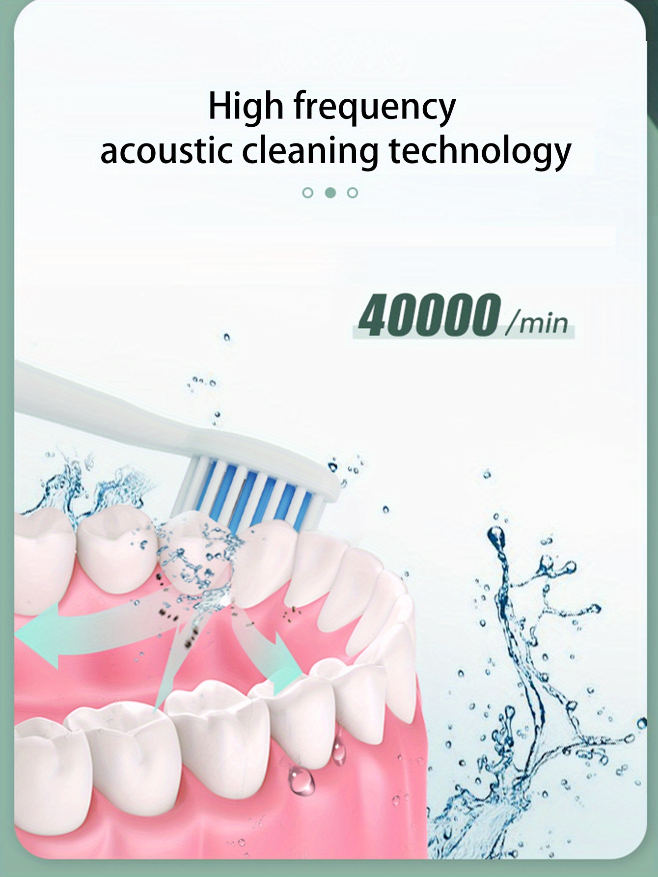 Electric Toothbrush Adults E1 Green ( 4 Brush Heads) Soft - Temu United ...