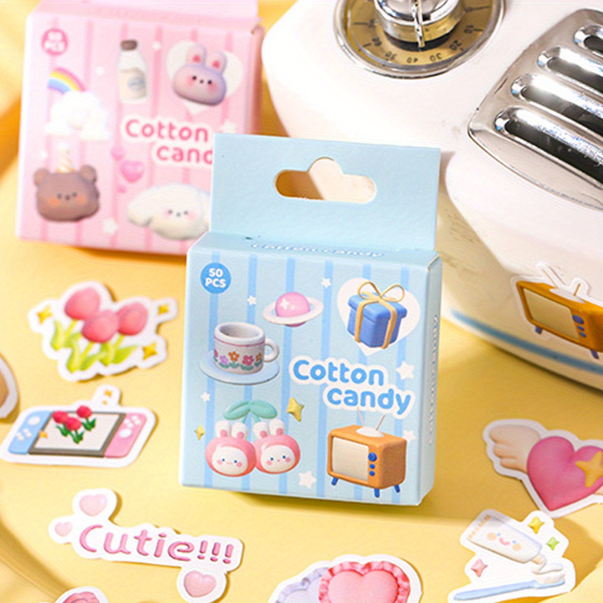 Stickers Cute Cartoon Small Pattern - Temu Australia