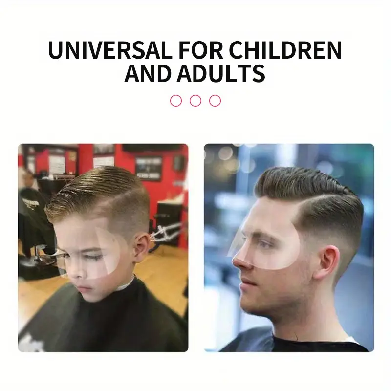 Haircut Mask High Definition Transparency Mask Hair cutting - Temu Haircut Mask High Definition Transparency Mask Hair cutting - Temu