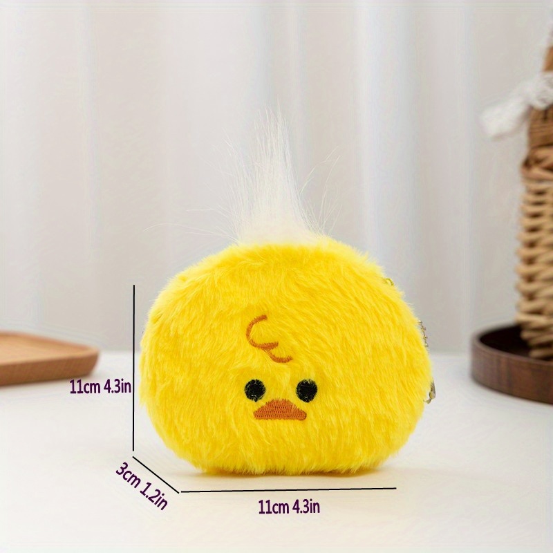 children's plush chicken rabbit coin purse cute small - Temu Australia