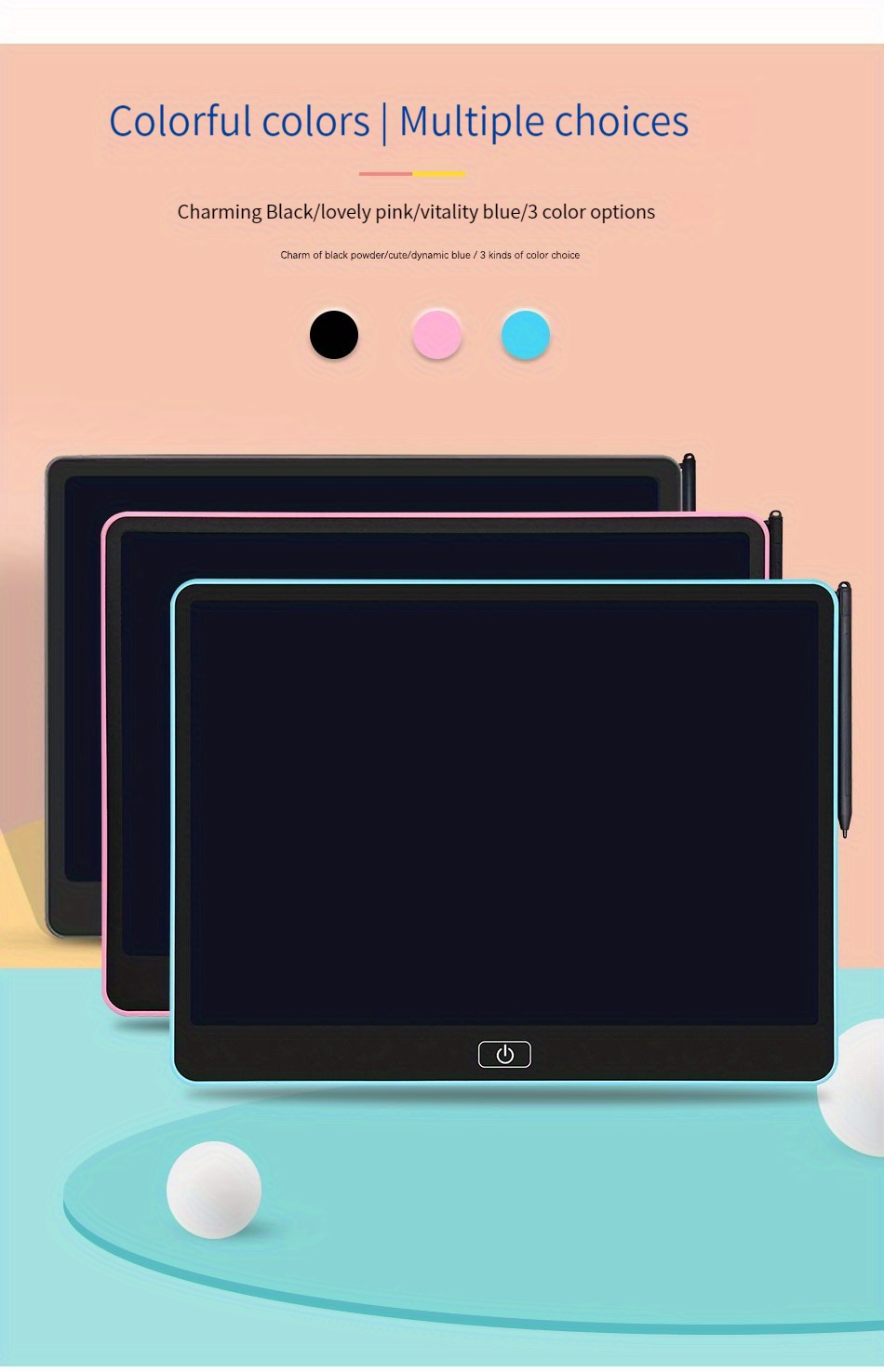 Lcd Writing Board Perfect Christmas Gift Kids Learn Draw! - Temu