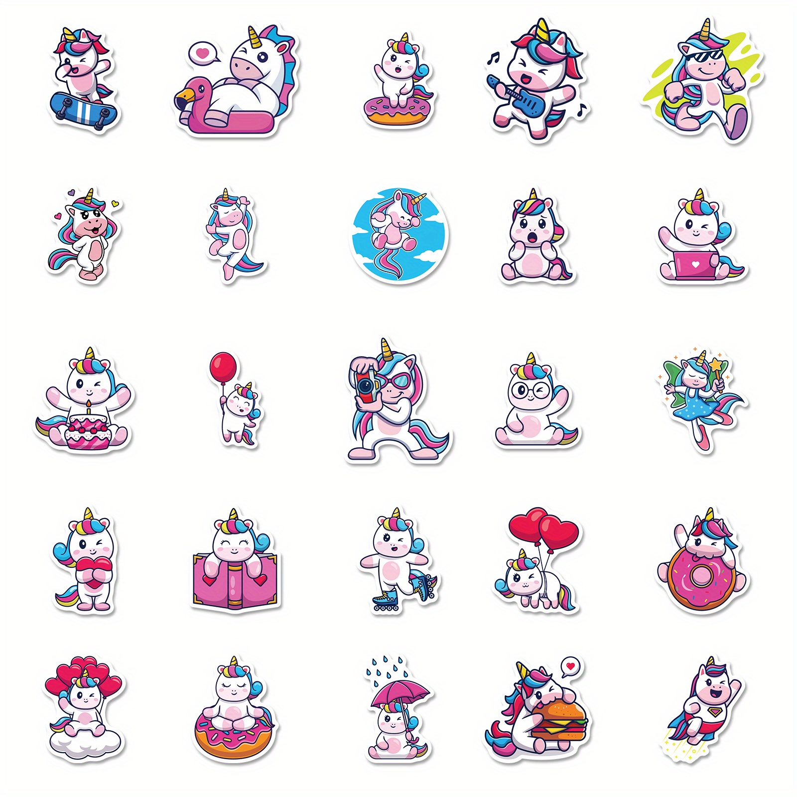 stickers cartoon cute pink series creative aesthetic - {region_name}