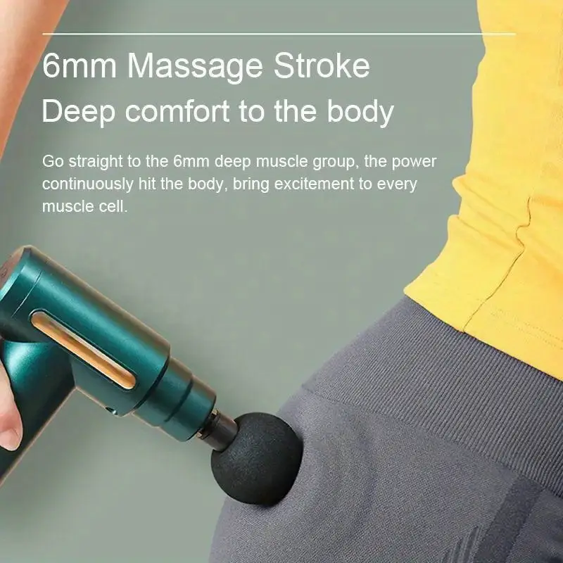 Mini Fascia Gun Fitness Massager Home Neck Mask Grab Whole Temu