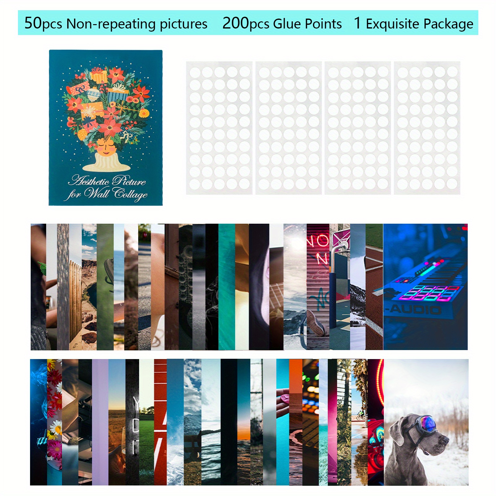 Preppy Aesthetic Wall Collage Kit Perfect Decorations Girls' - Temu France