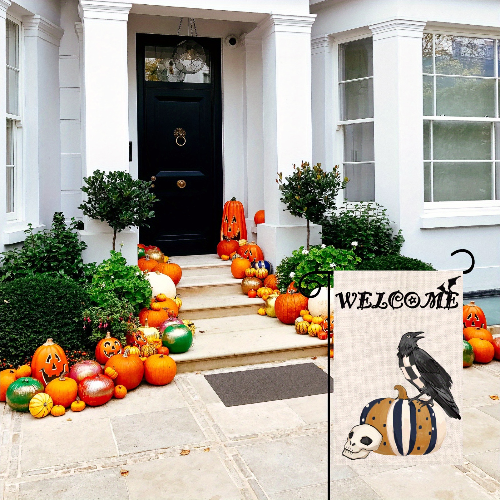 Fall Premium Garden Flag Autumn Thanksgiving Pumpkin Maple - Temu ...